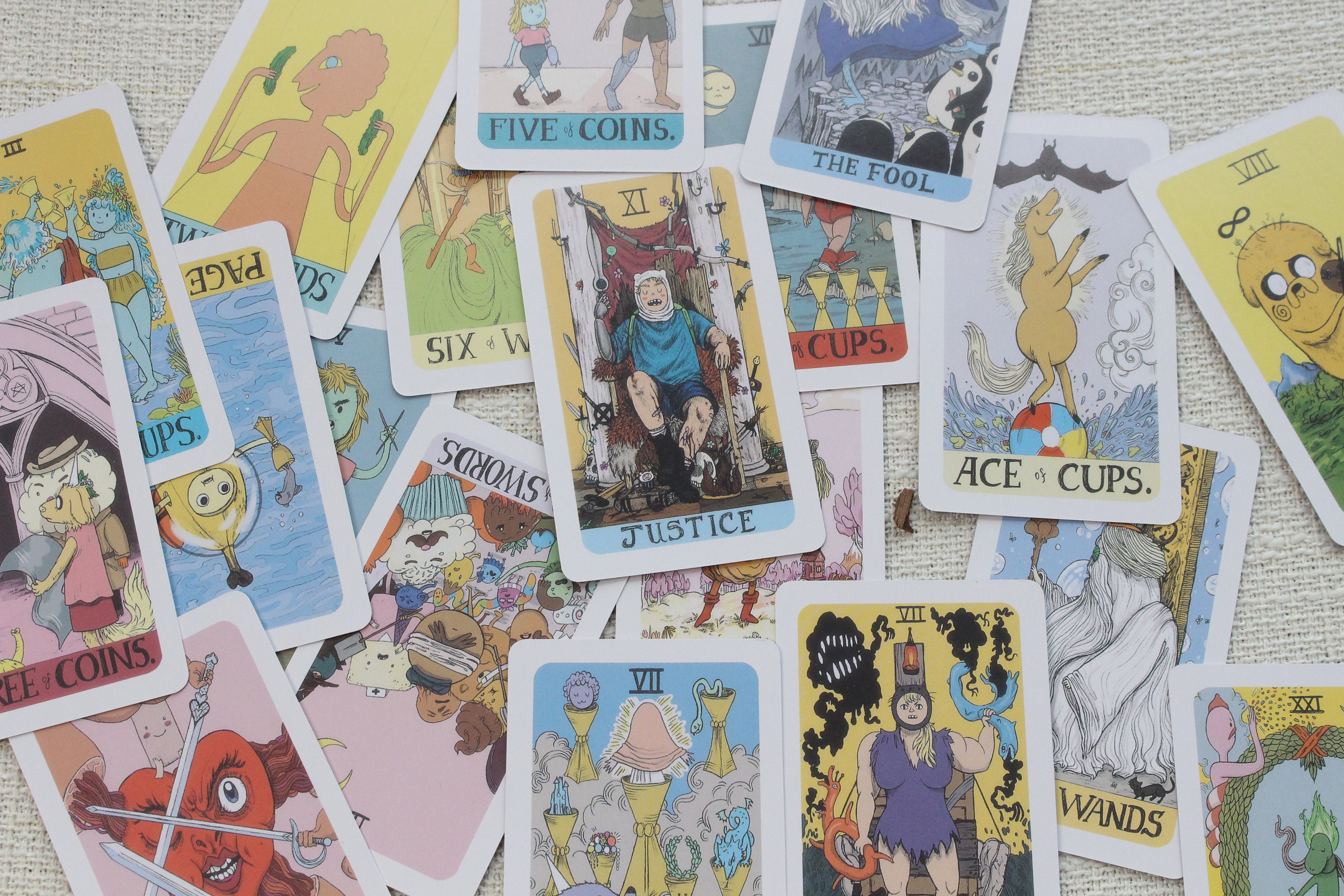 Adventure Time Tarot Cards,tarot Card Deck,tarot Reading,psychic ...