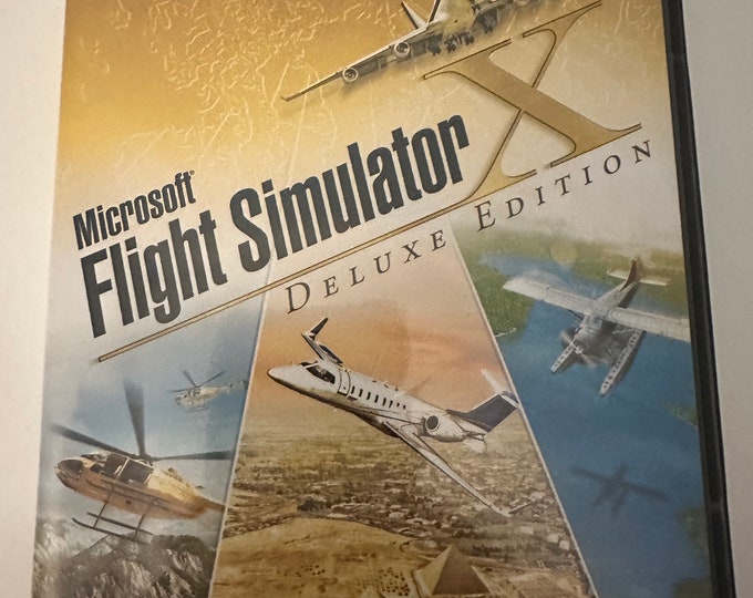 Microsoft Flight Simulator - Etsy