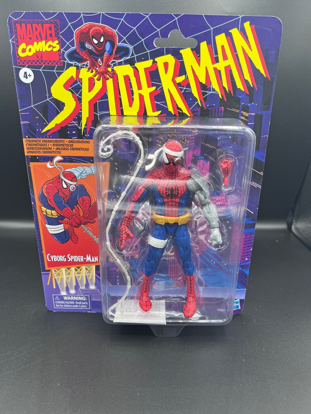 Marvel Legends Retro Cyborg Spider-man - Etsy