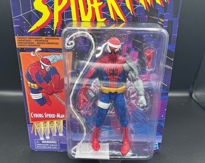 Marvel Legends Retro Cyborg Spider-man - Etsy