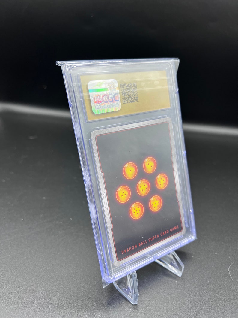 Dragon Ball Super, SSB Vegeta, God-like Power B123-15 Special Rare CGC Graded at a Pristine 10 ...