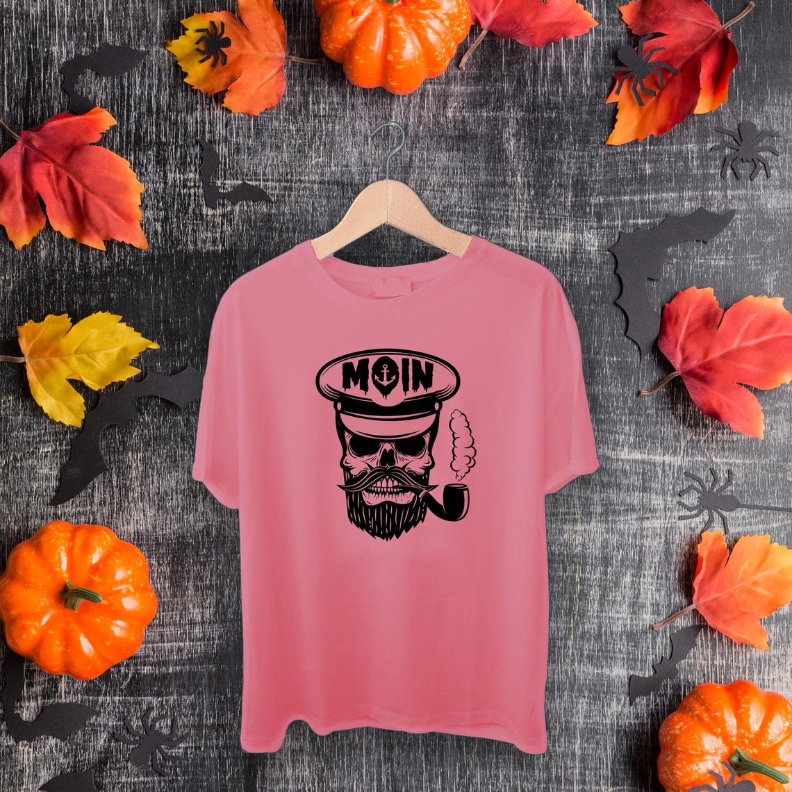 Pirate Cool Skull Svg, Halloween Png Design, Captain Skull Pirate ...
