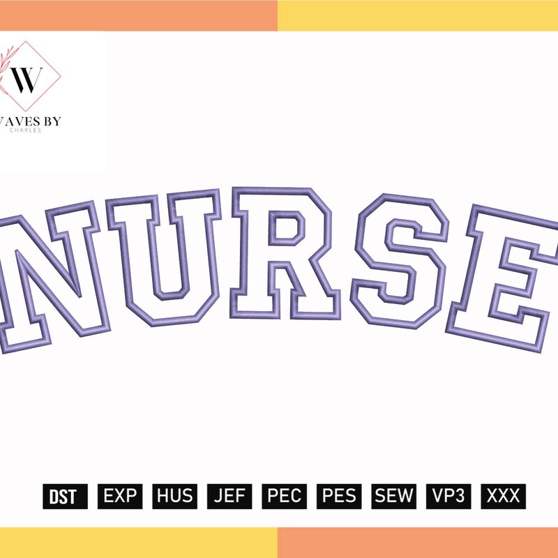 Nurse Embroidery - Etsy