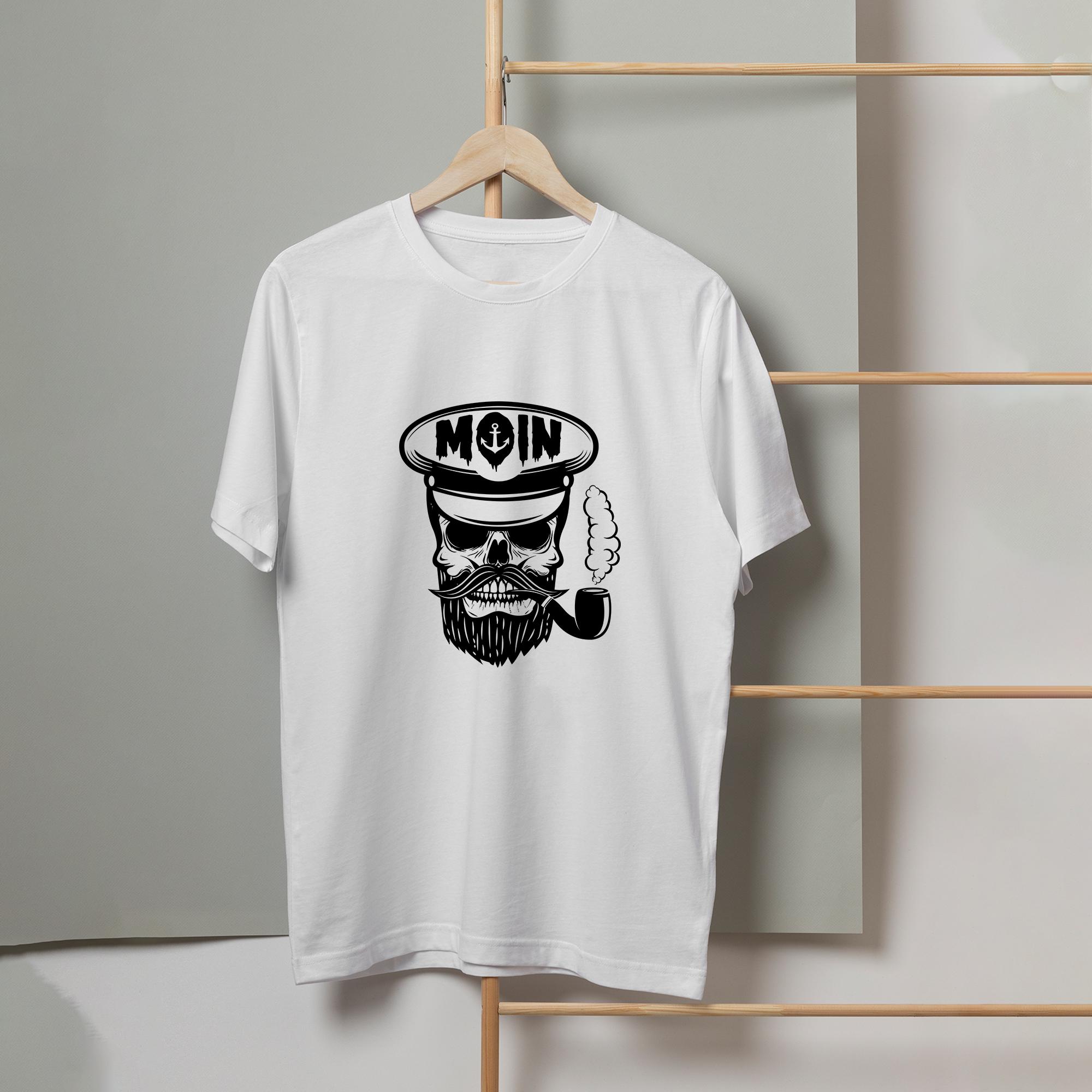 Pirate Cool Skull Svg, Halloween Png Design, Captain Skull Pirate ...