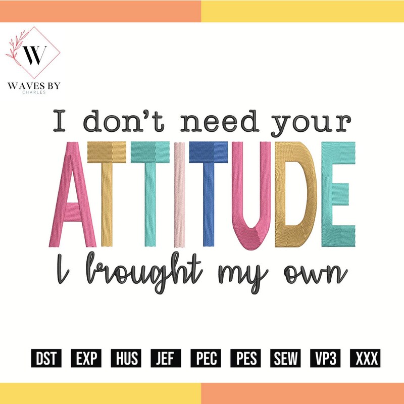 Attitude - Etsy