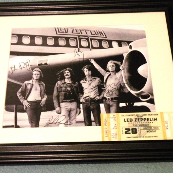 Led Zeppelin Photo - Etsy