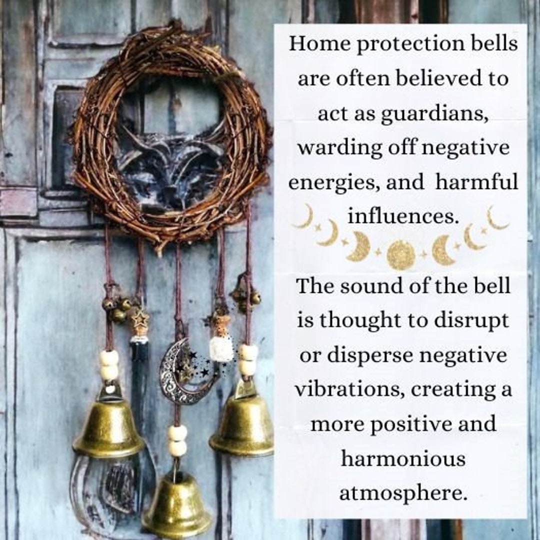 Witch Bells, Bells ,door Bell, Witch Protection Bells - Etsy