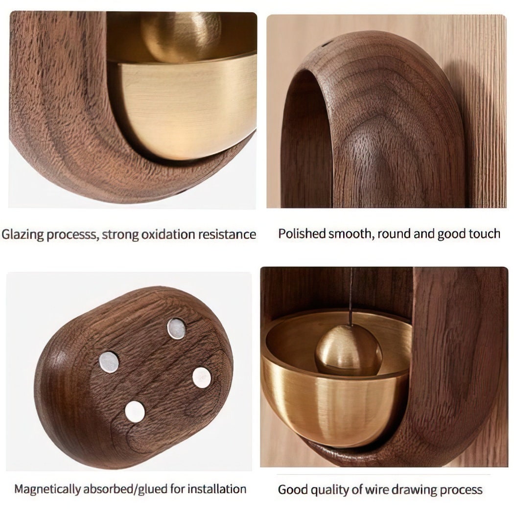 Fairy ,bells, Bell, Door Bell, Harp, Bell Garland, Brass, Magnetic ...