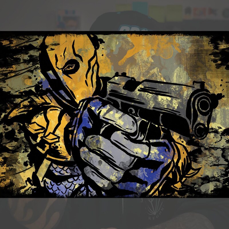Deathstroke - Etsy