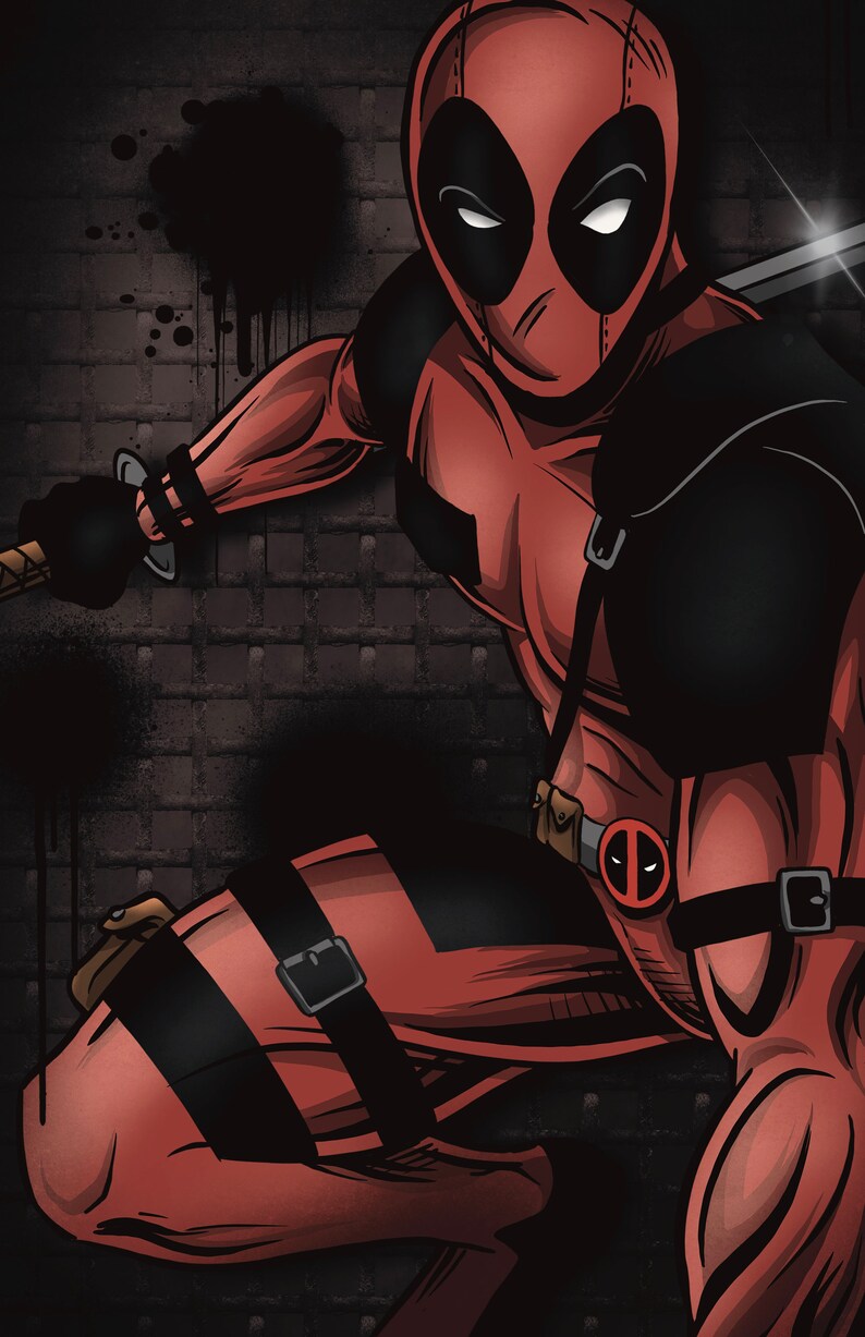 Deadpool Print 11x17 - Etsy