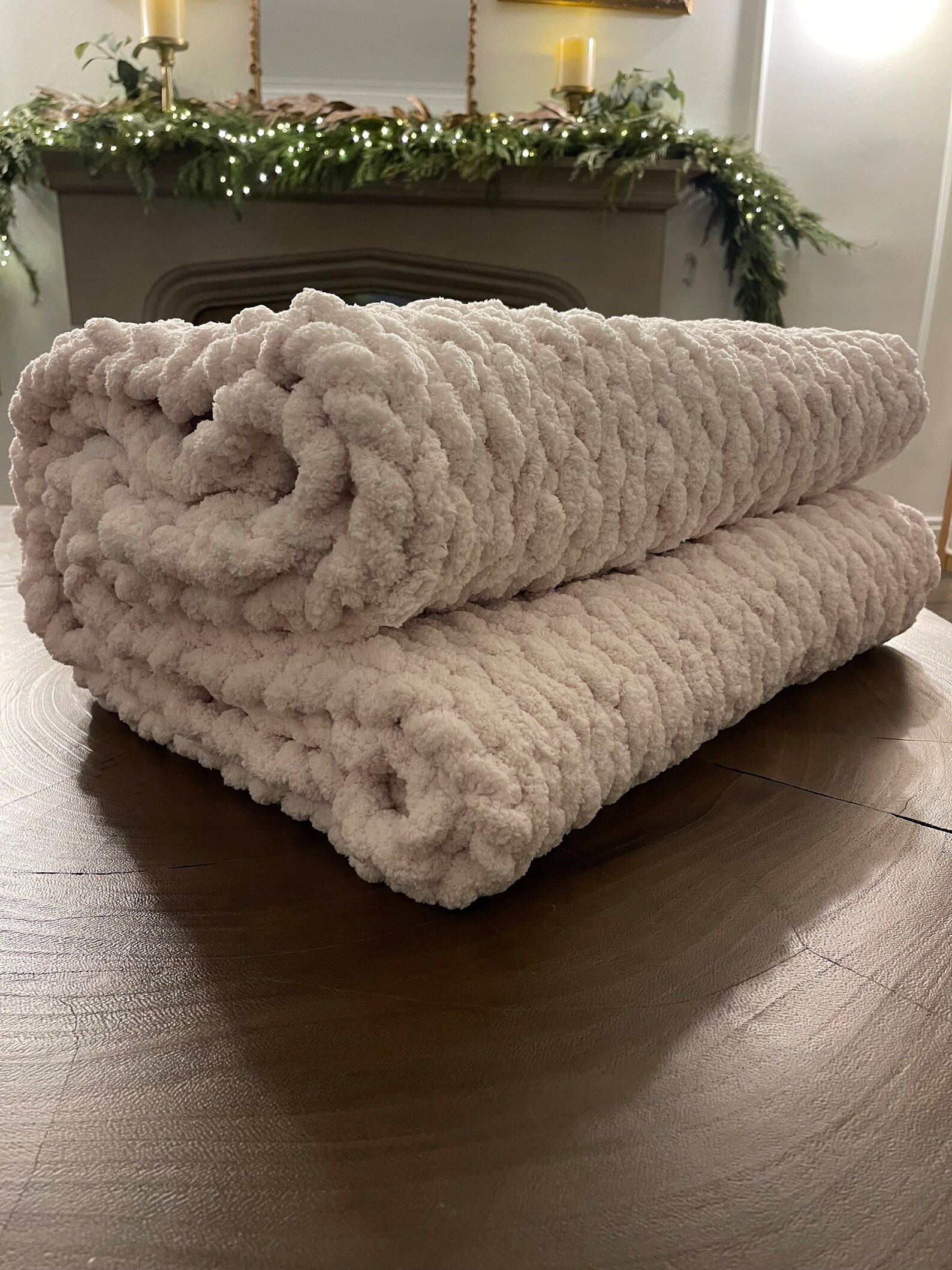 Cream Colored 50x60in Luxurious Throw - Etsy