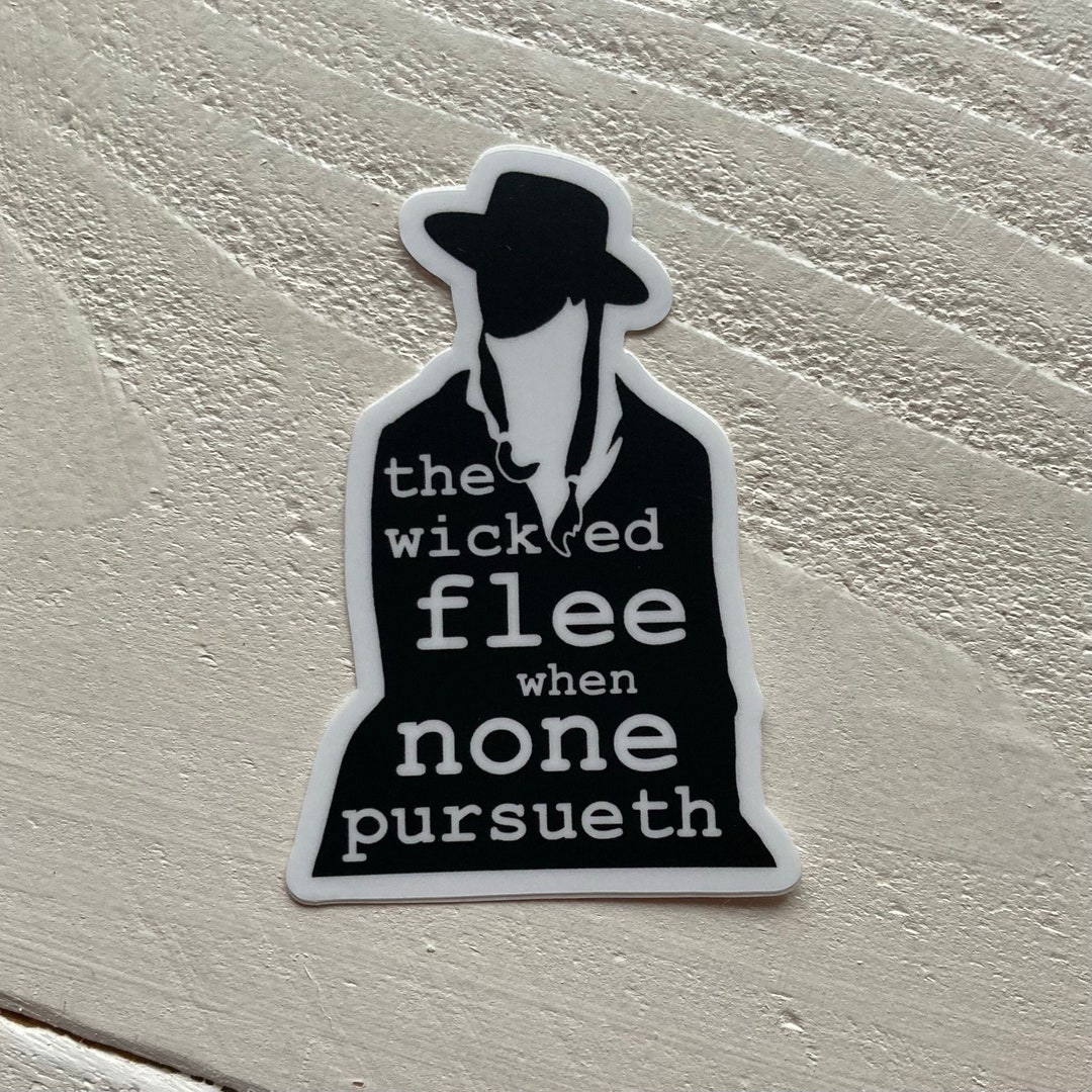 The Wicked Flee Silhouette Sticker Vinyl Sticker Die Cut - Etsy