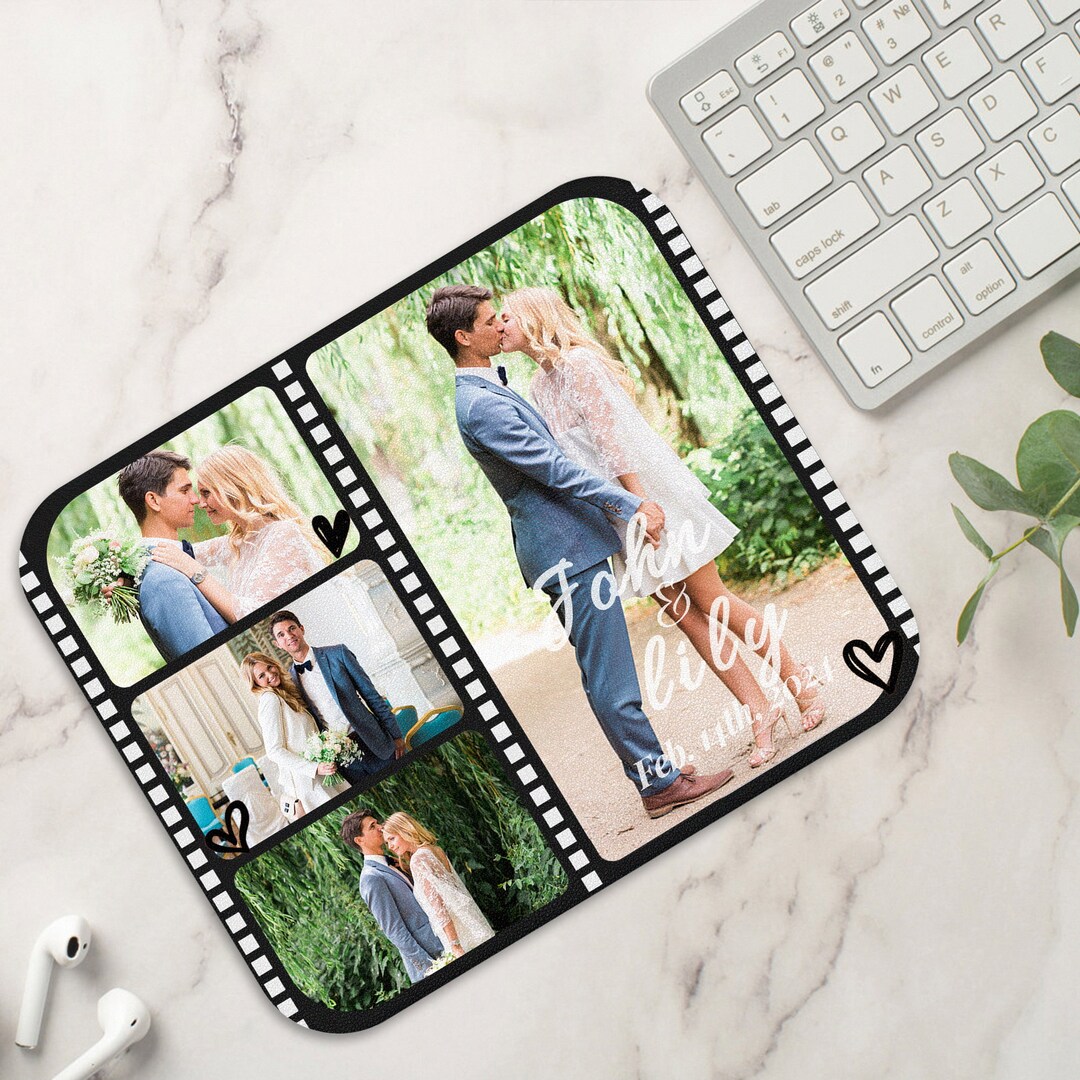 Personalized Mouse Pad | Custom Photo Mouse Pad With Text | Photo ...