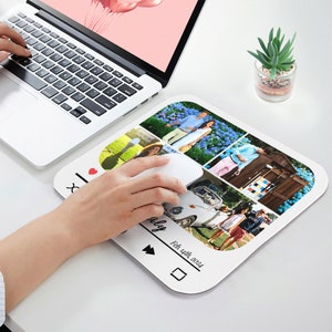 Personalized Mouse Pad | Custom Photo Mouse Pad With Text | Photo ...