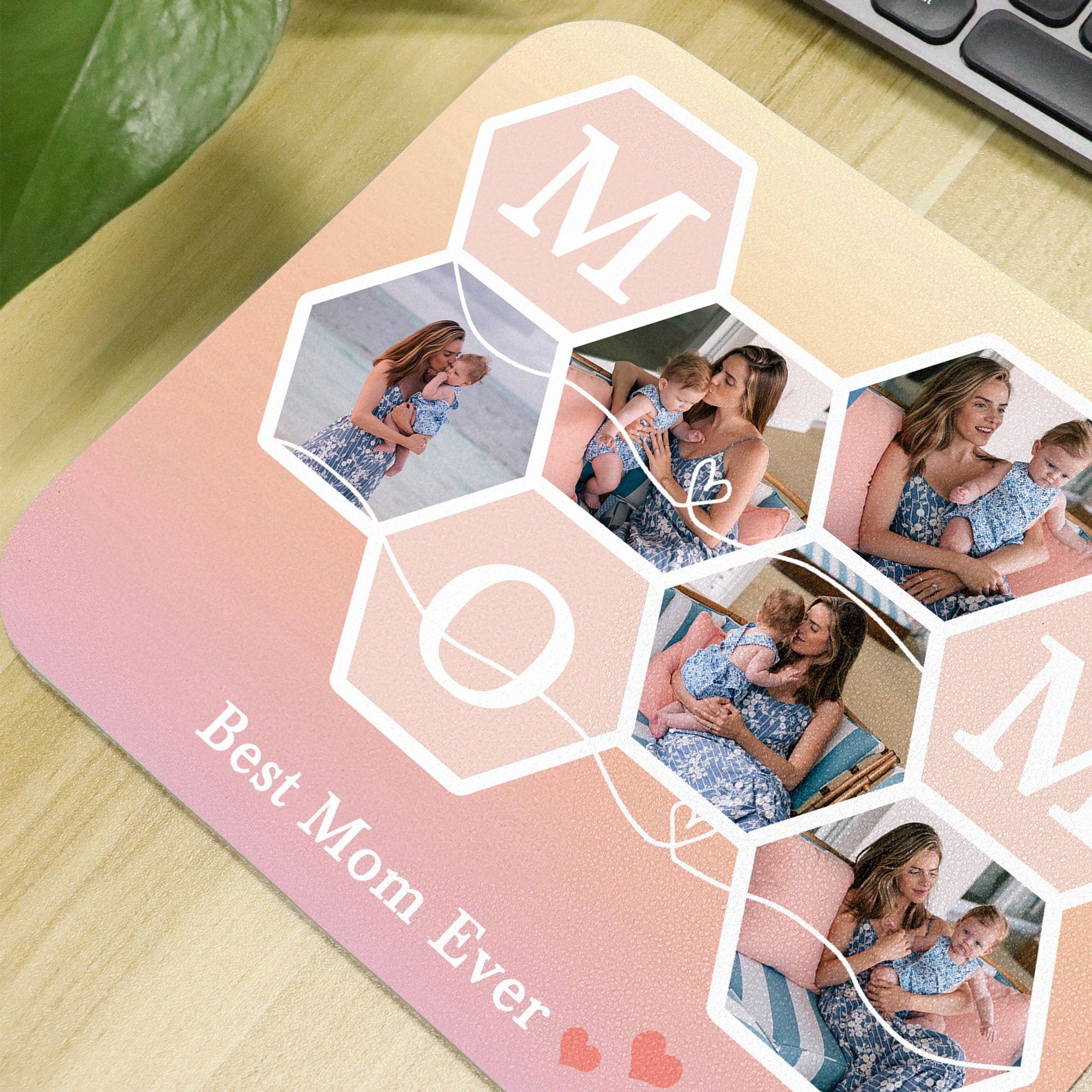 Personalized Mouse Pad for Mom Mothers Day Gifts Custom Photo Mouse Pad ...