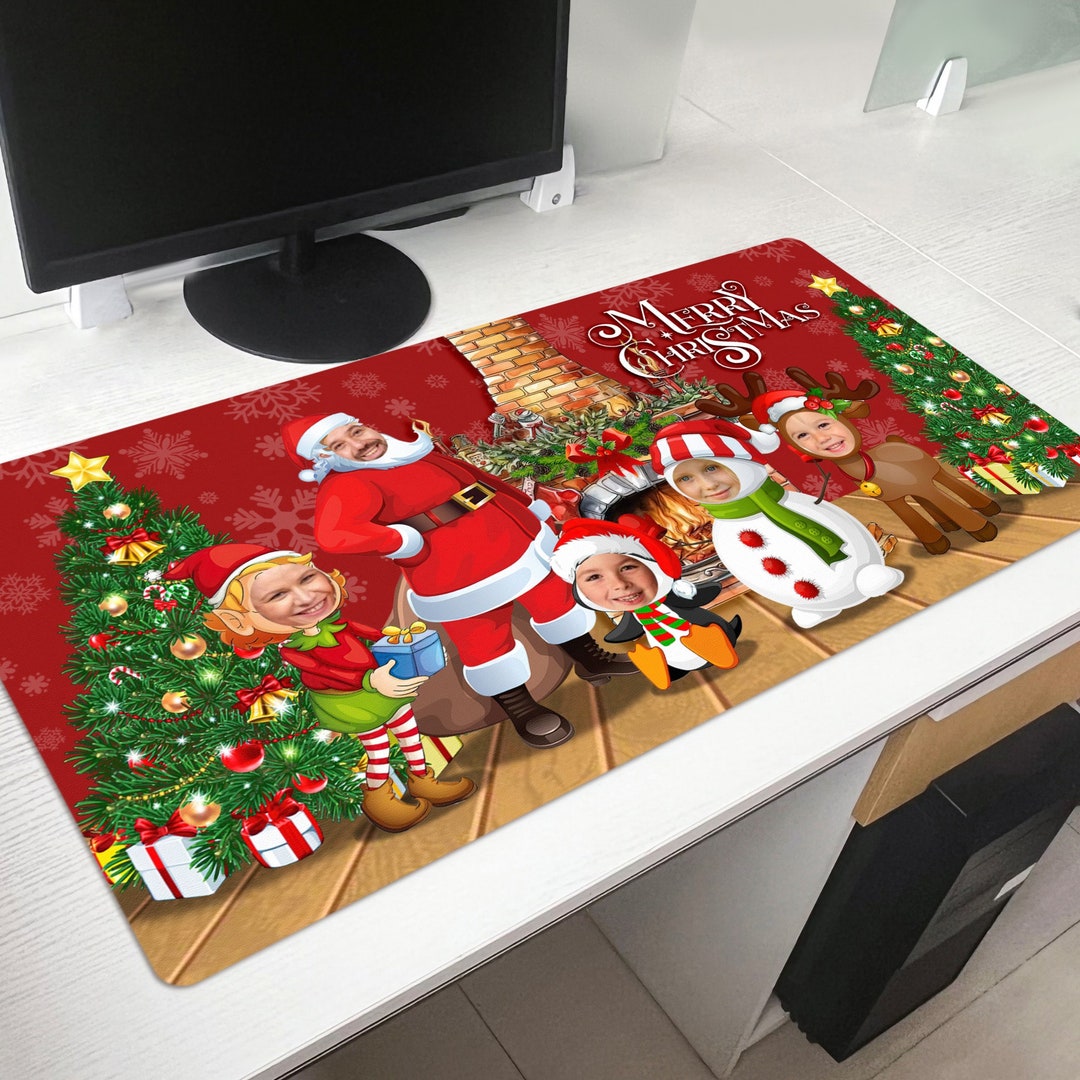 Custom Mouse Pad With Your Photo | Personalized Large Desk Pad | Unique ...
