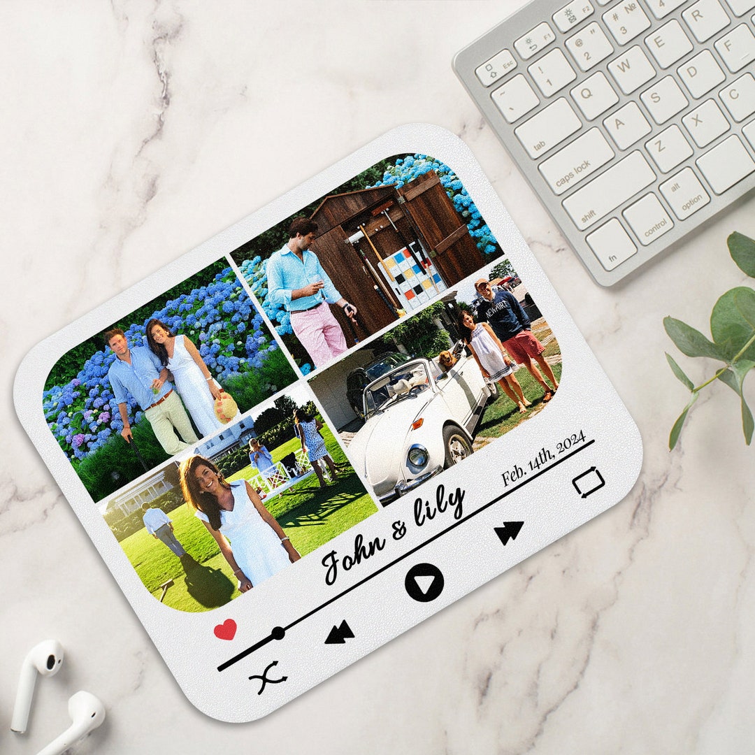 Personalized Mouse Pad | Custom Photo Mouse Pad With Text | Photo ...