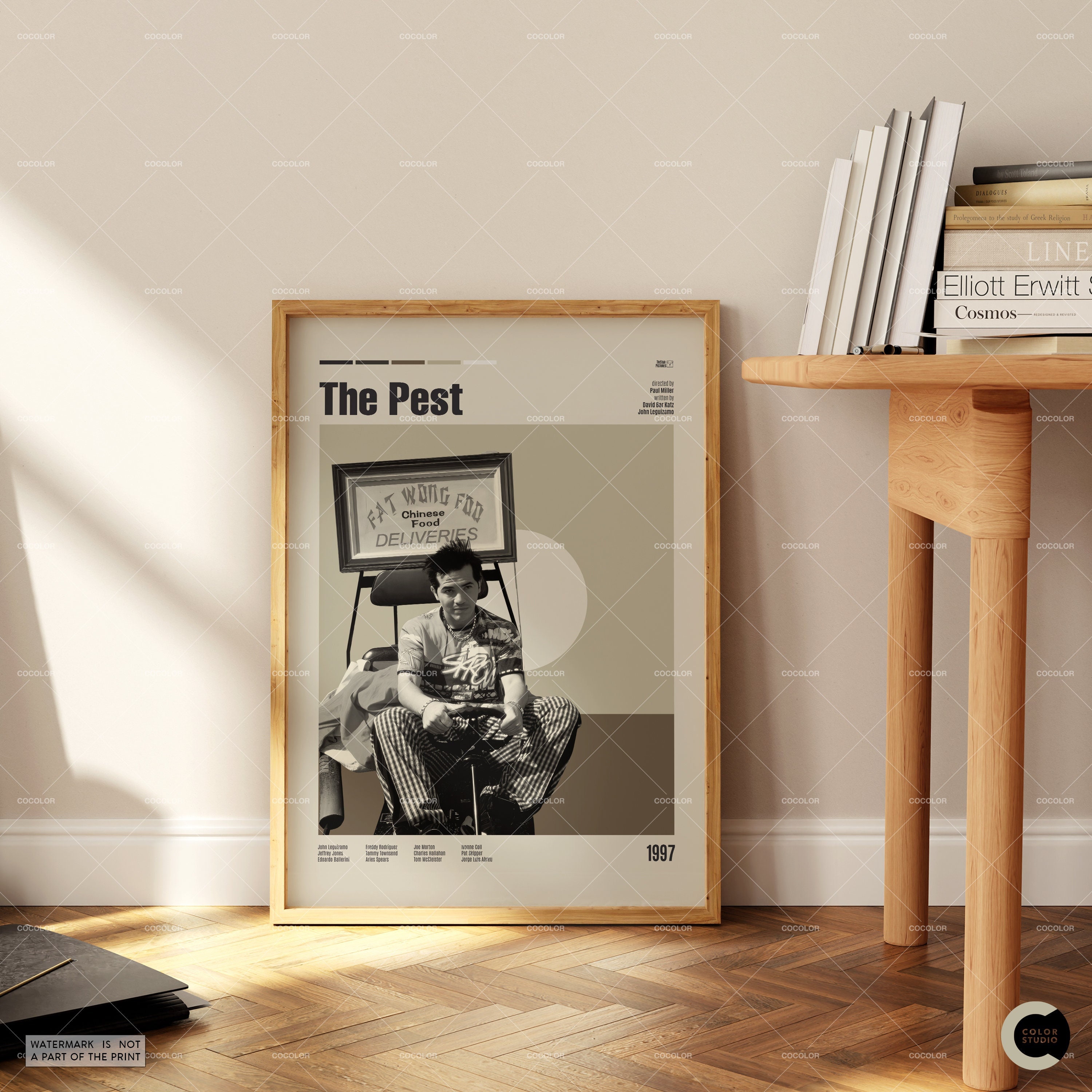 The Pest, Retro Movie Poster, Midcentury Modern, Retro Tv Show Poster ...