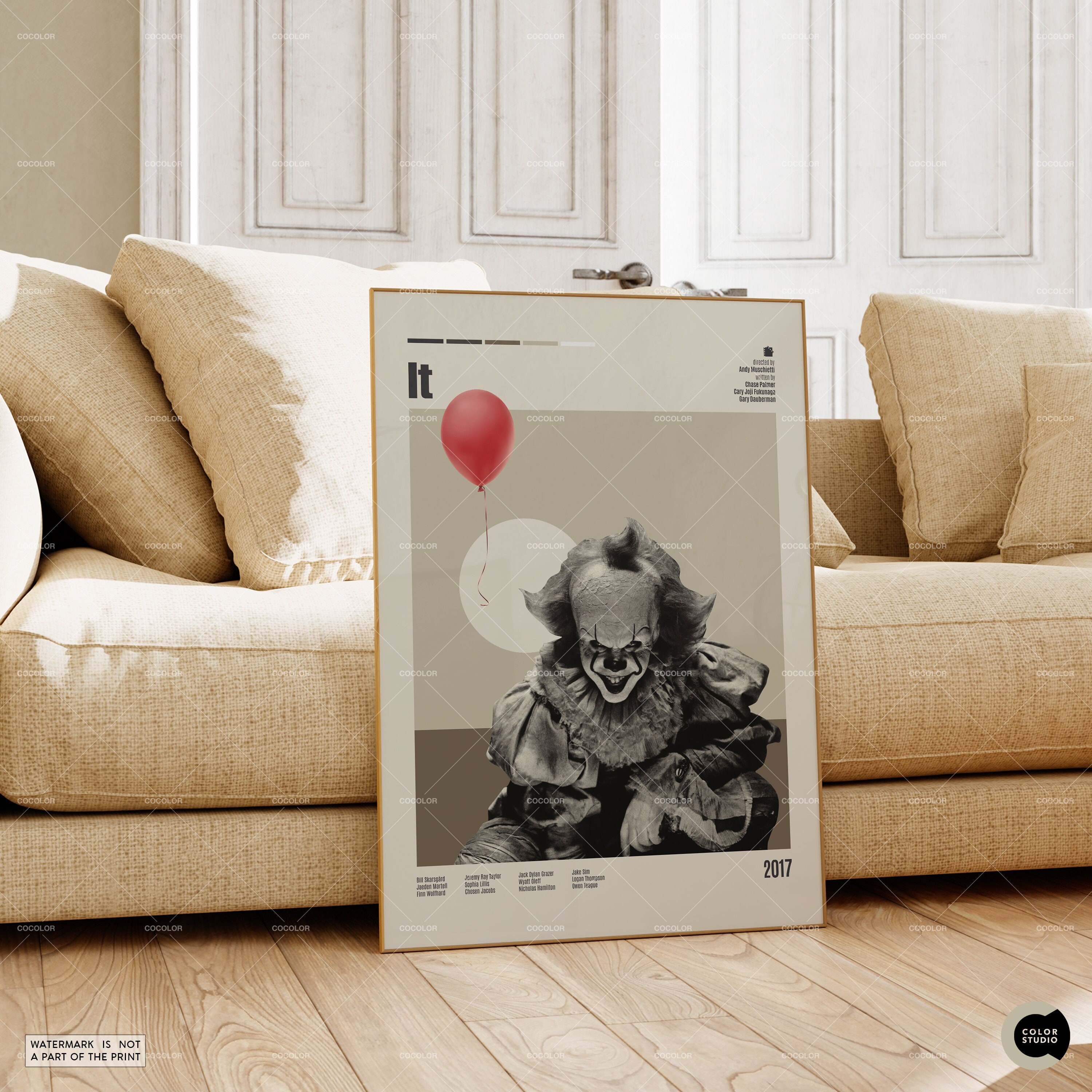 It, Retro Movie Poster, Midcentury Modern, Retro Tv Show Poster ...