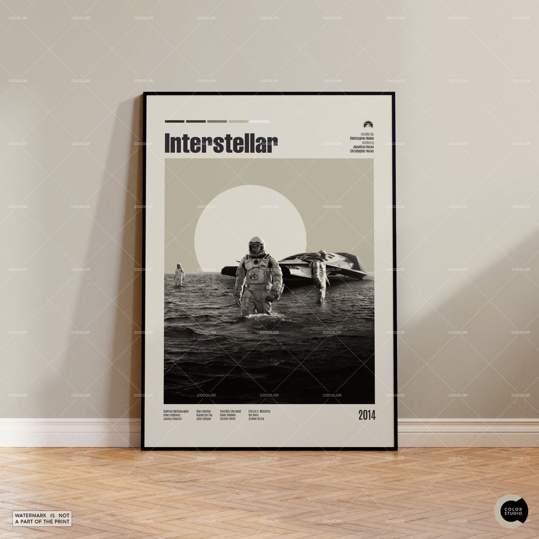 Vintage Inspired Movie Print, Retro Movie Poster, Midcentury Modern ...