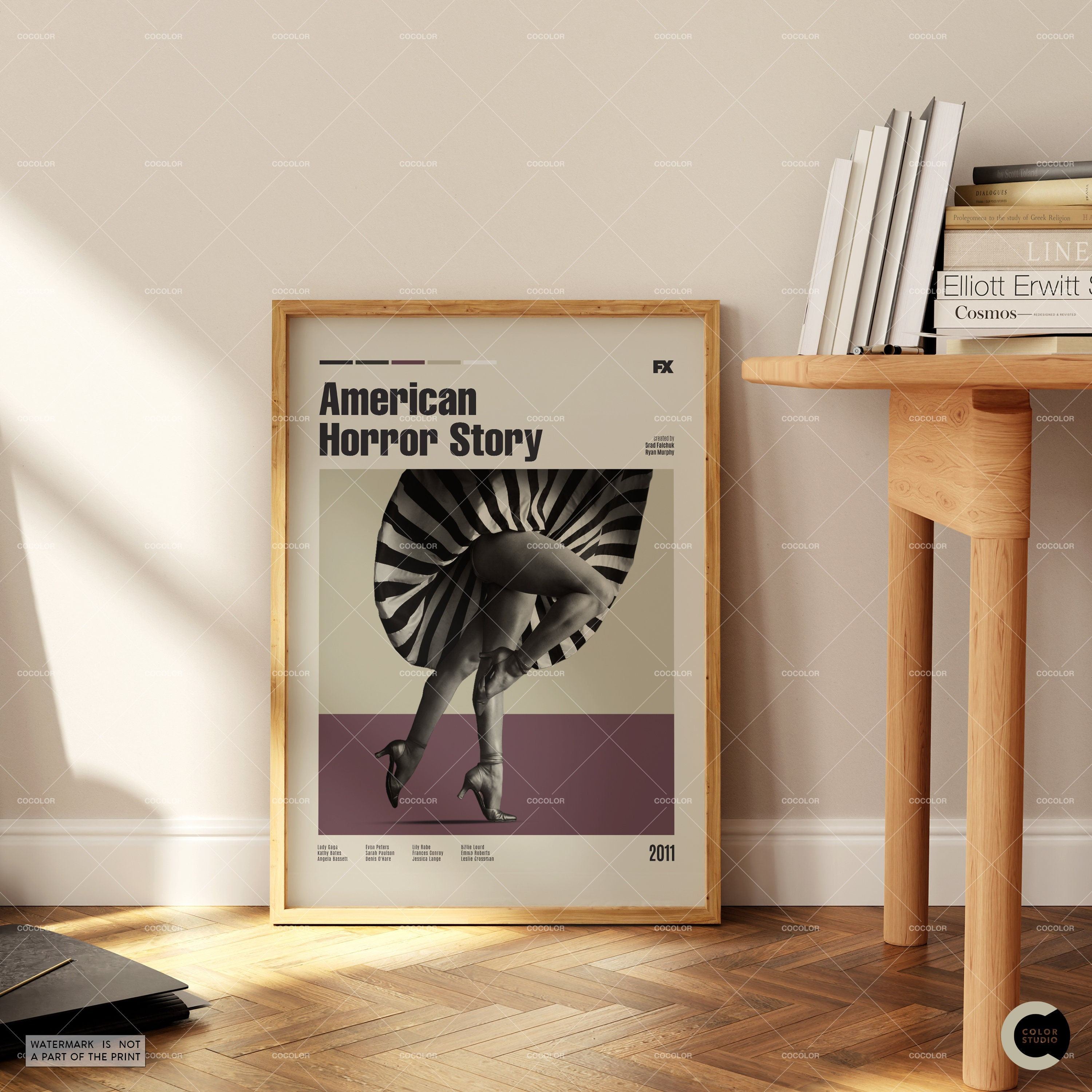 American Horror Story TV Show Poster Retro Movie Poster - Etsy