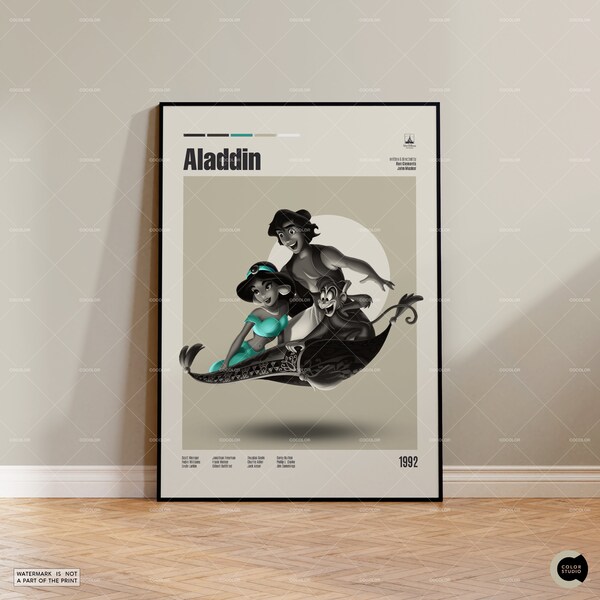 Aladdin Posters - Etsy