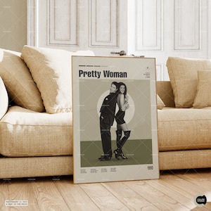 Pretty Woman, Retro Movie Poster, Midcentury Modern, Retro Tv Show ...