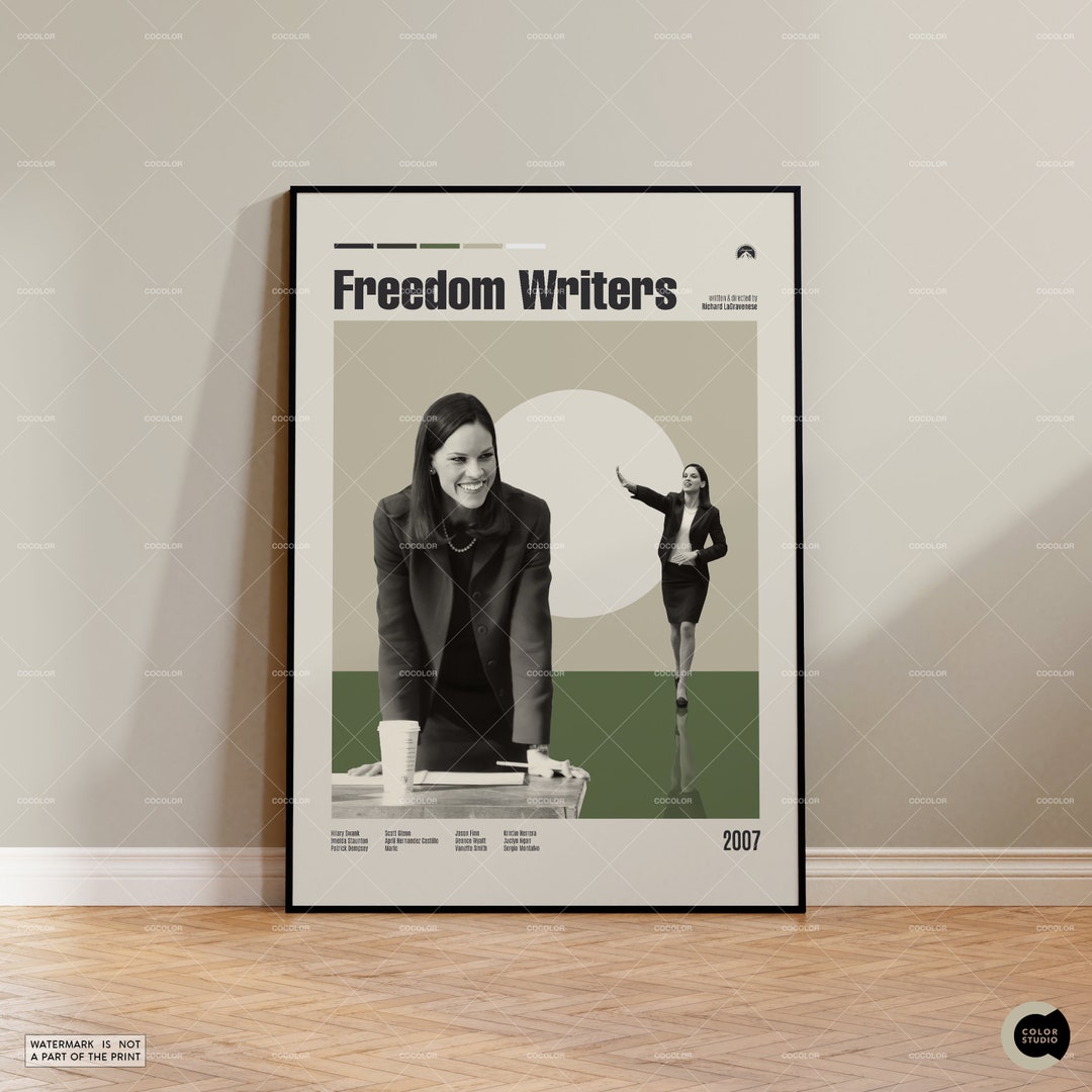 Freedom Writers, Retro Movie Poster, Midcentury Modern, Retro Tv Show ...