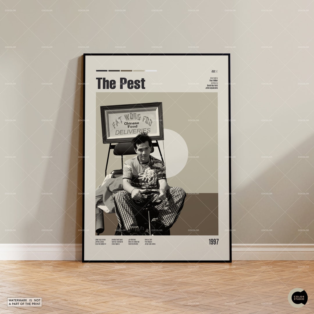 The Pest, Retro Movie Poster, Midcentury Modern, Retro Tv Show Poster ...