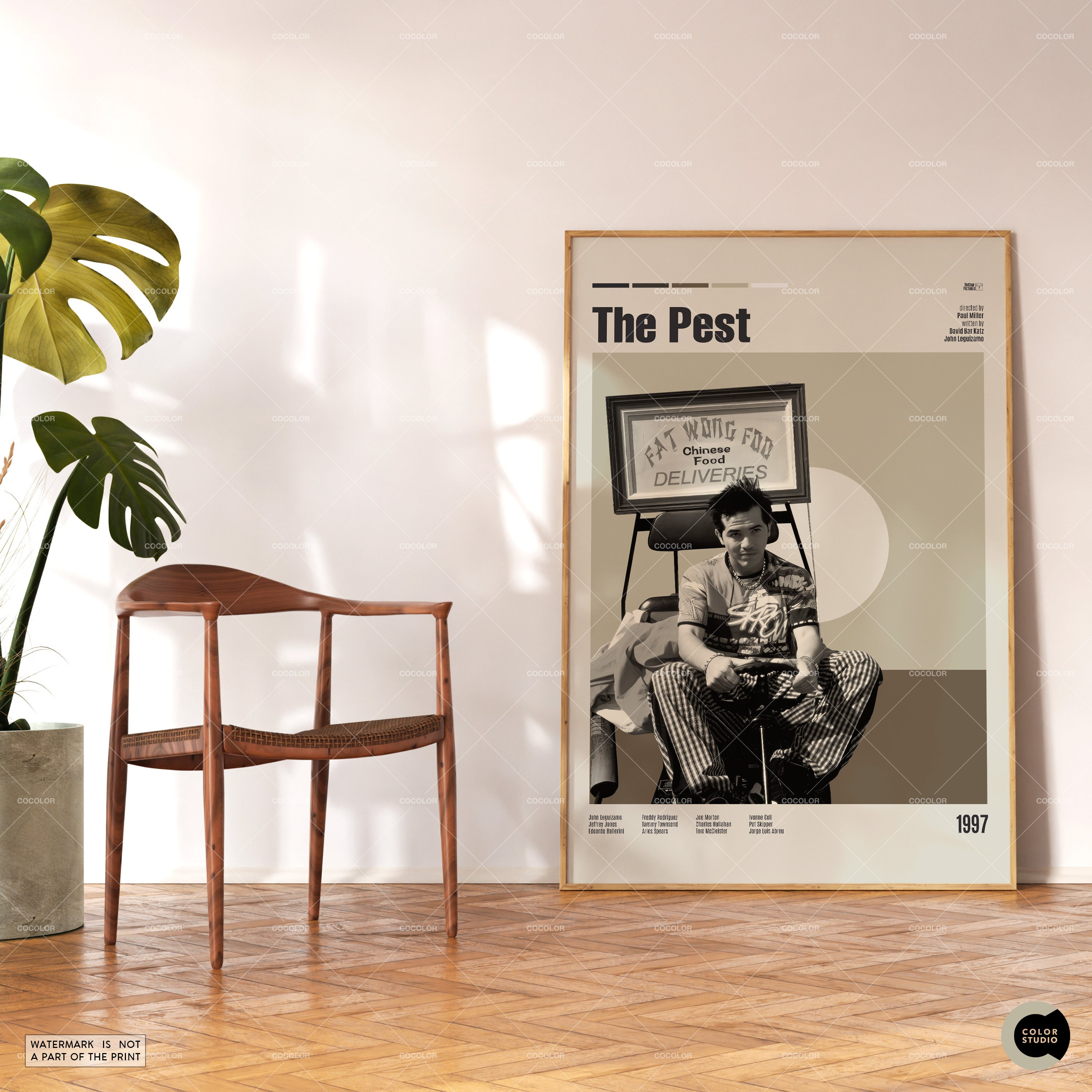 The Pest, Retro Movie Poster, Midcentury Modern, Retro Tv Show Poster ...