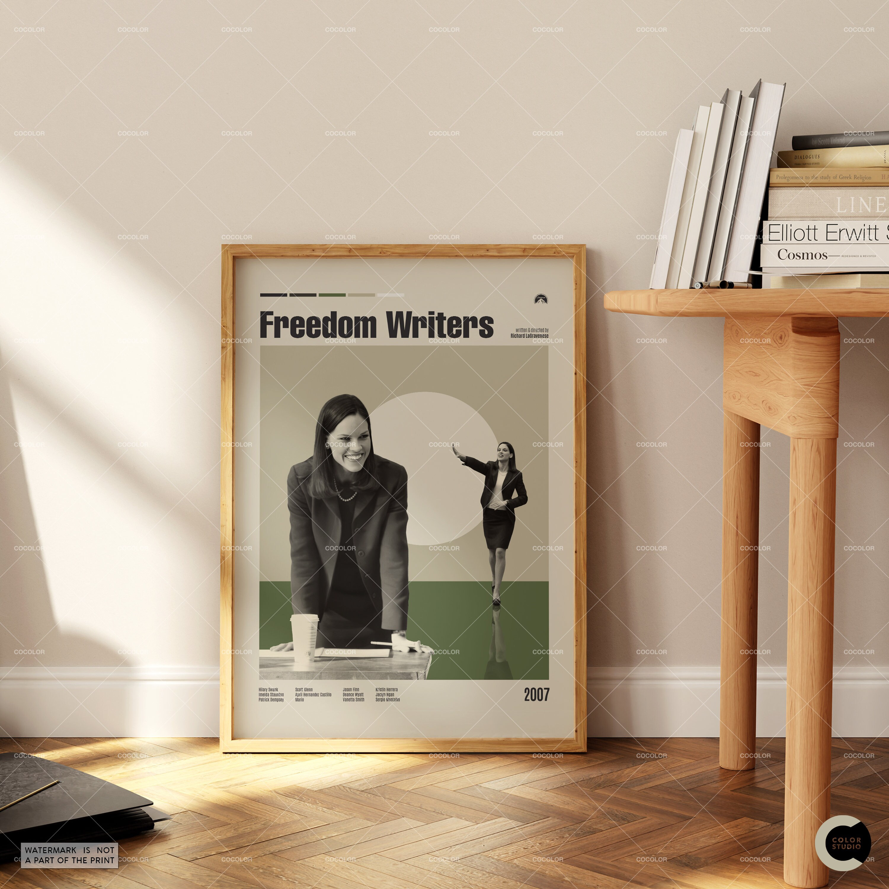 Freedom Writers Retro Movie Poster Midcentury Modern Retro - Etsy