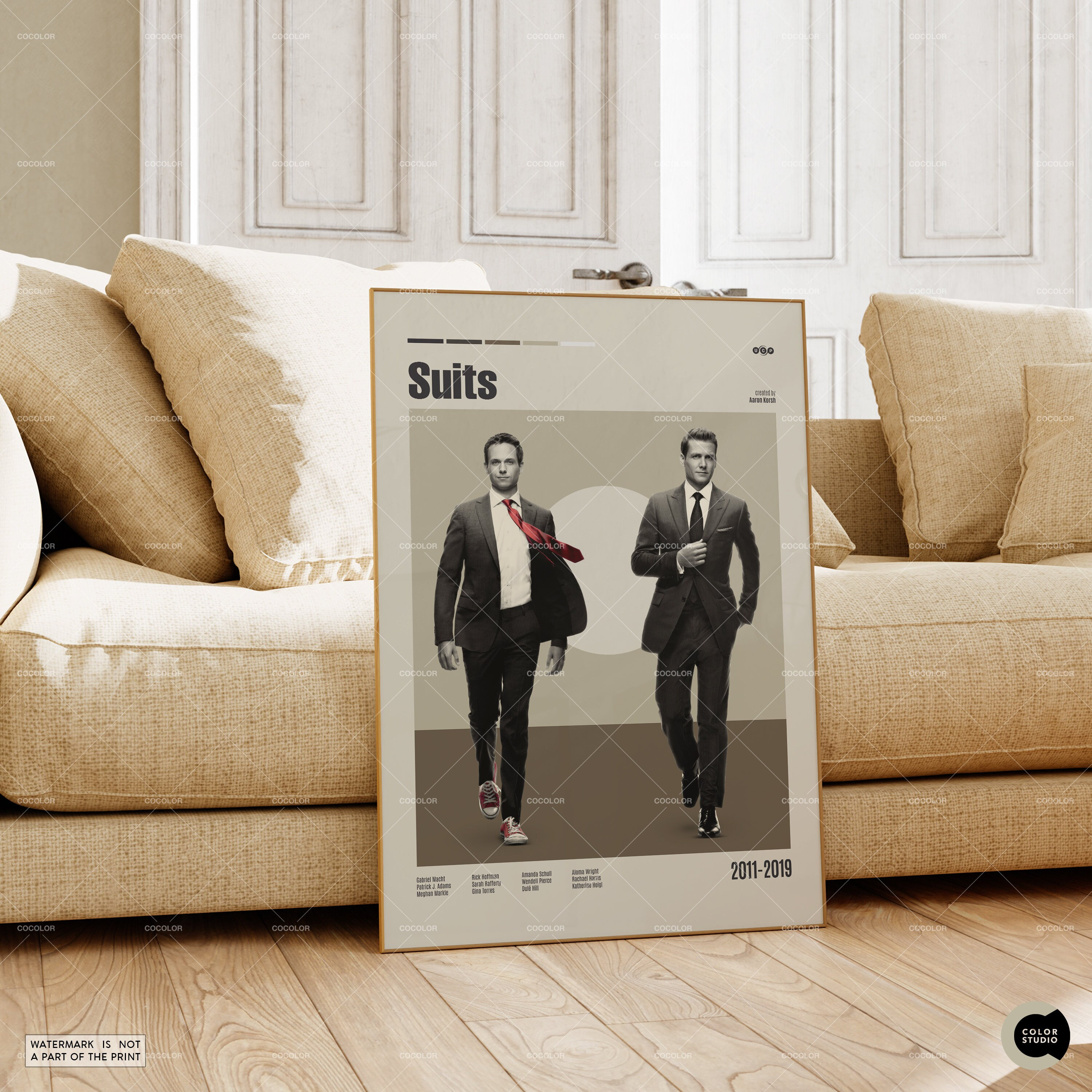 Suits, Retro Movie Poster, Midcentury Modern, Retro Tv Show Poster ...