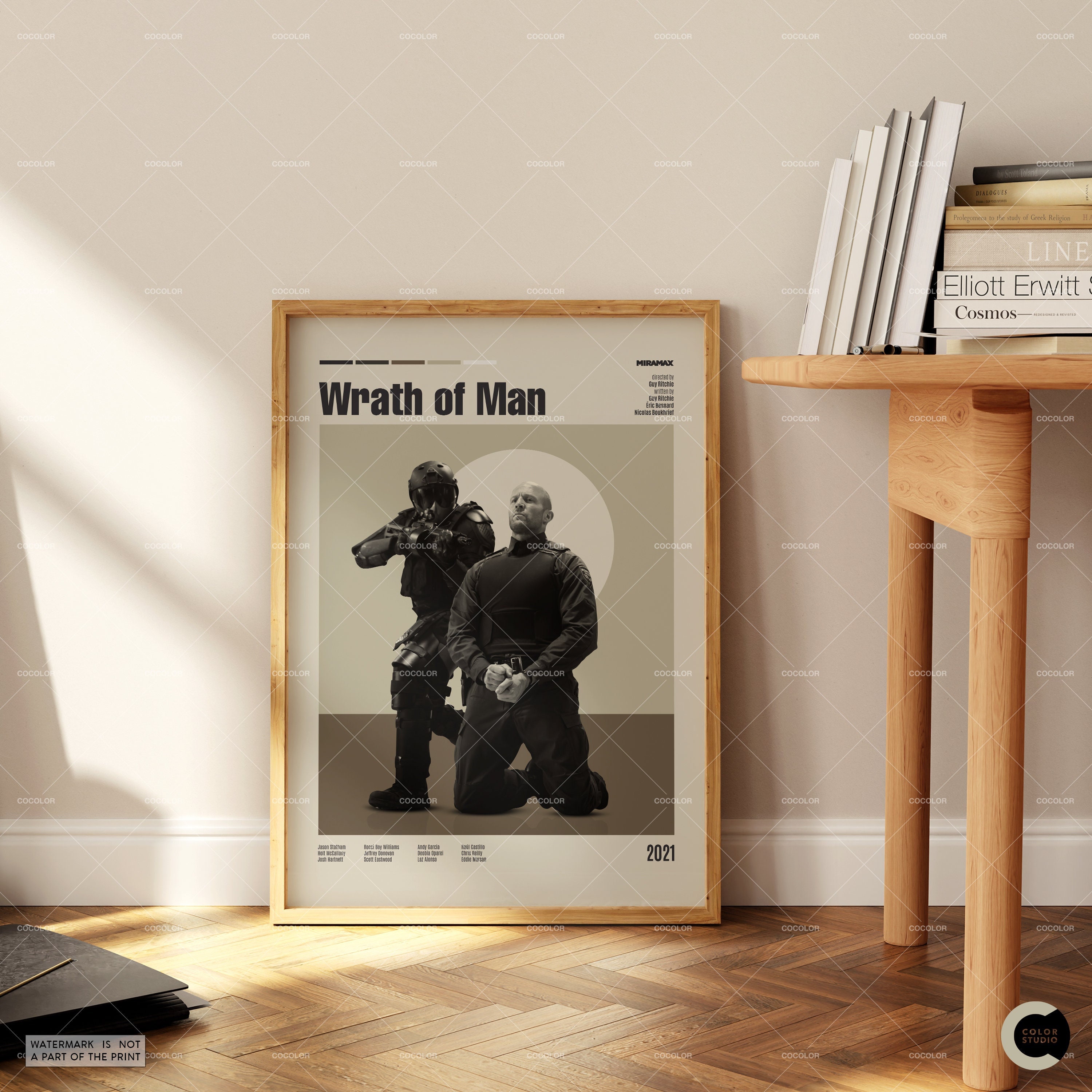 Wrath of Man Guy Ritchie Jason Statham Retro Movie Poster - Etsy