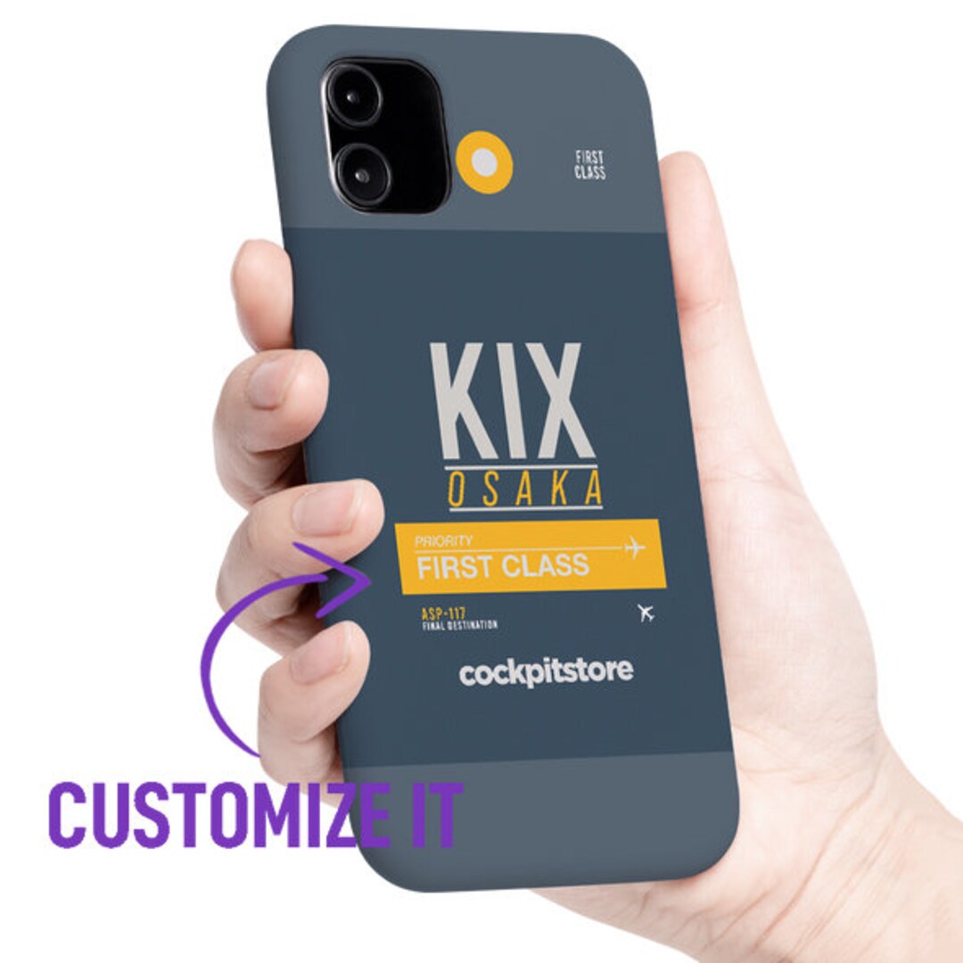 Airport Flight Attendant Aviation Pilot Luggage Tag Osaka Tokyo KIX ...