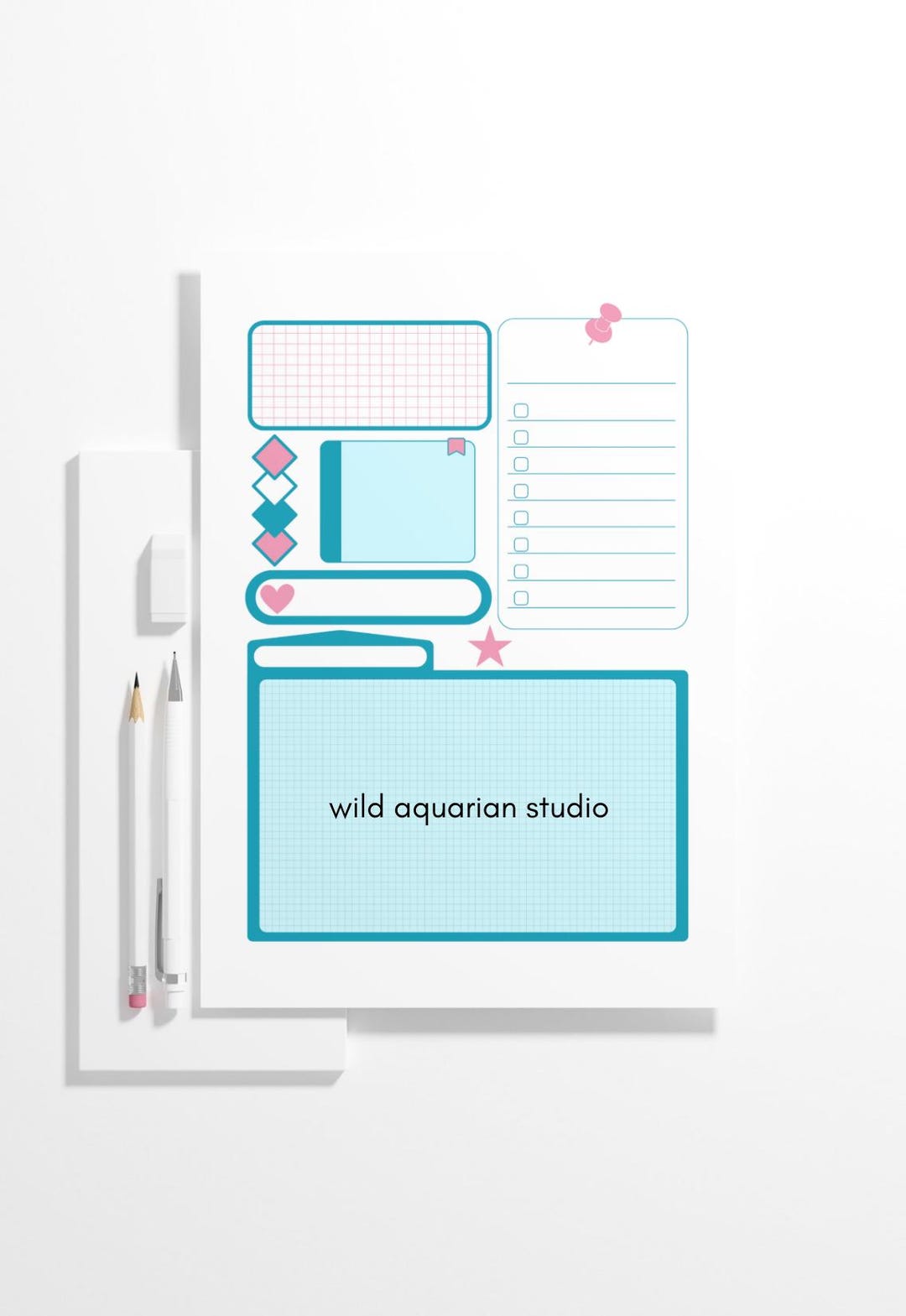 Blank Journal Page - Notebook Page - Printable Journal - Printable ...