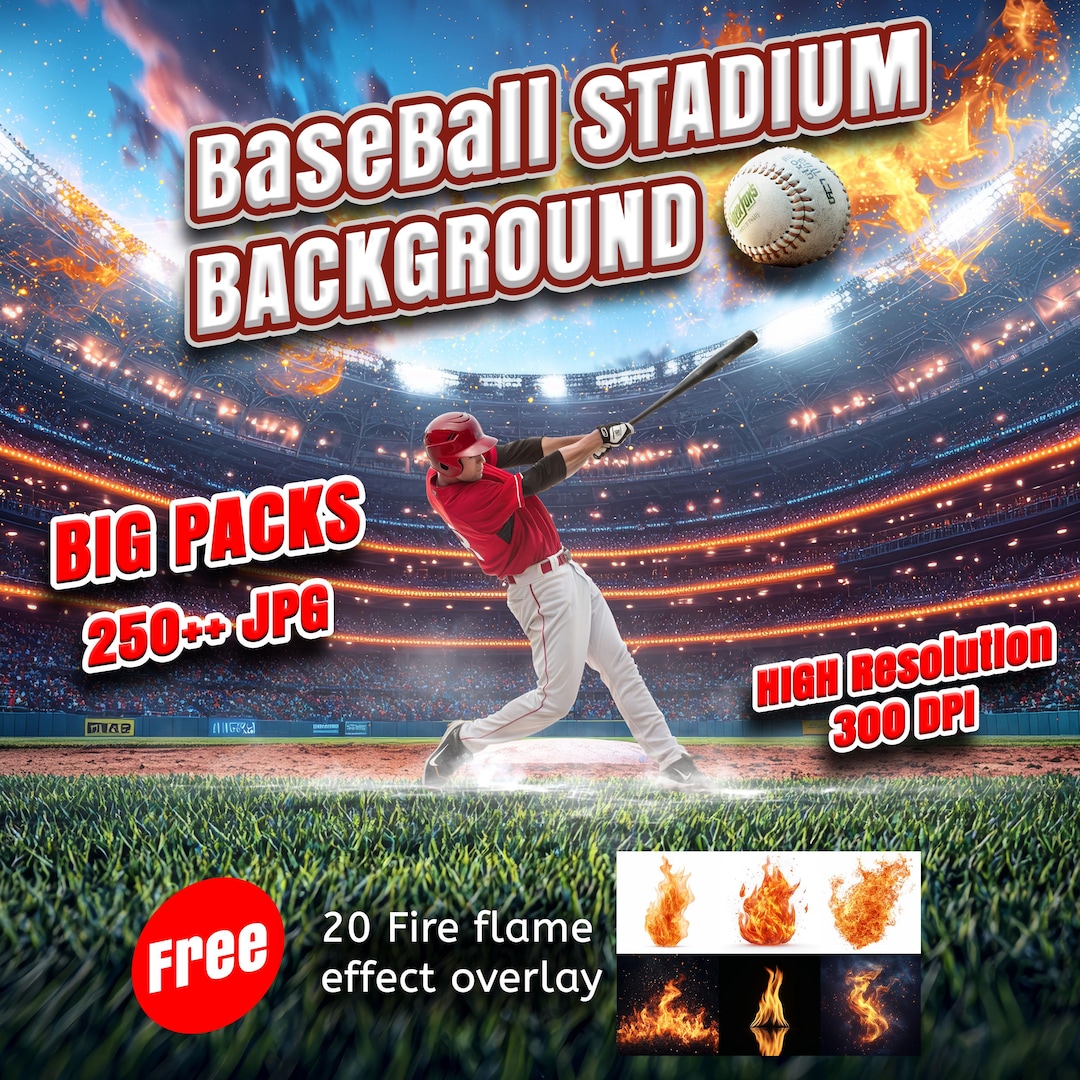 Baseball Stadium Background | 250 Baseball Stadium Photo Digital ...