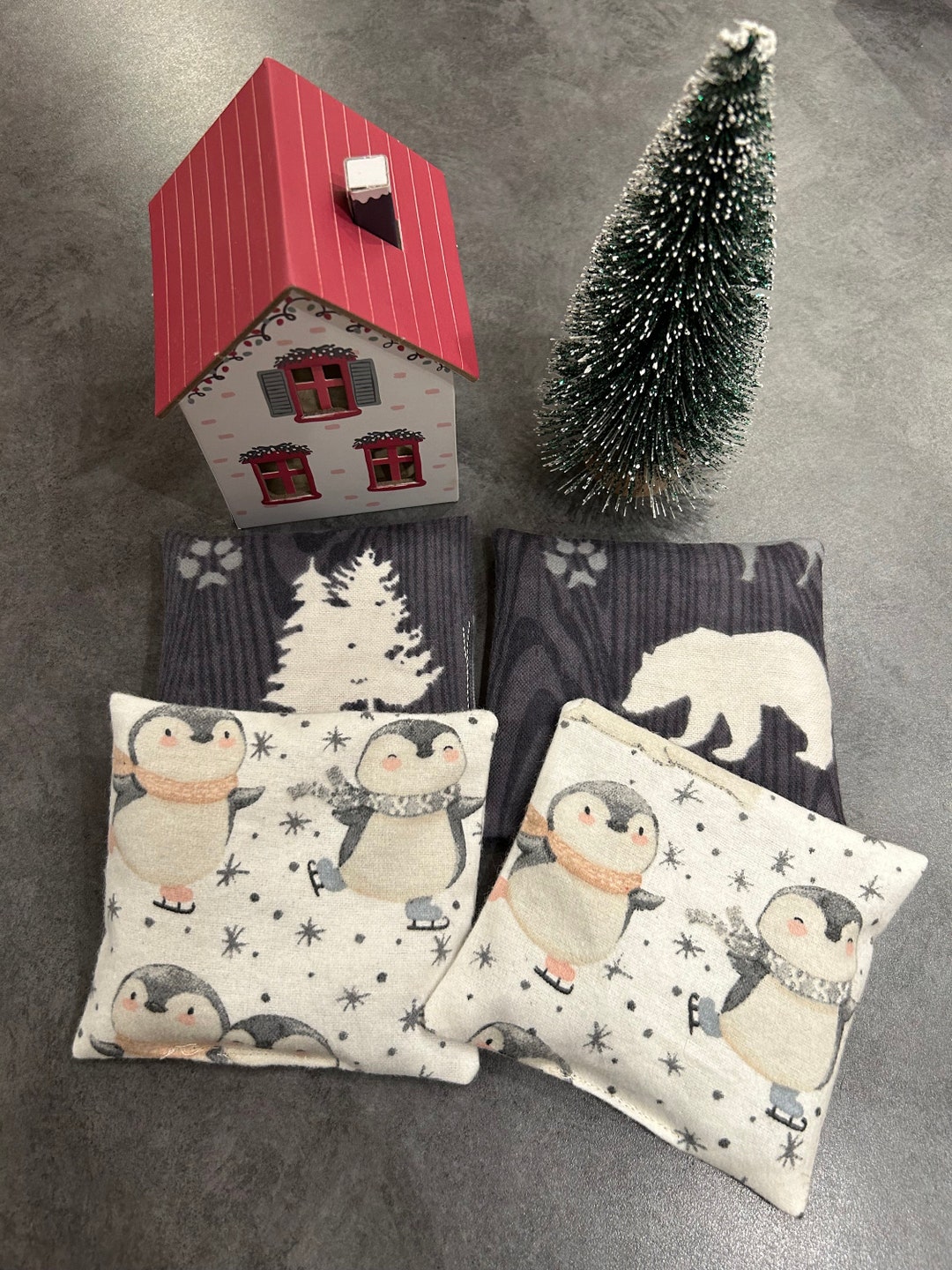 Microwavable Hand Warmers | Rice & Flaxseed Bag | Natural | Reusable - Etsy