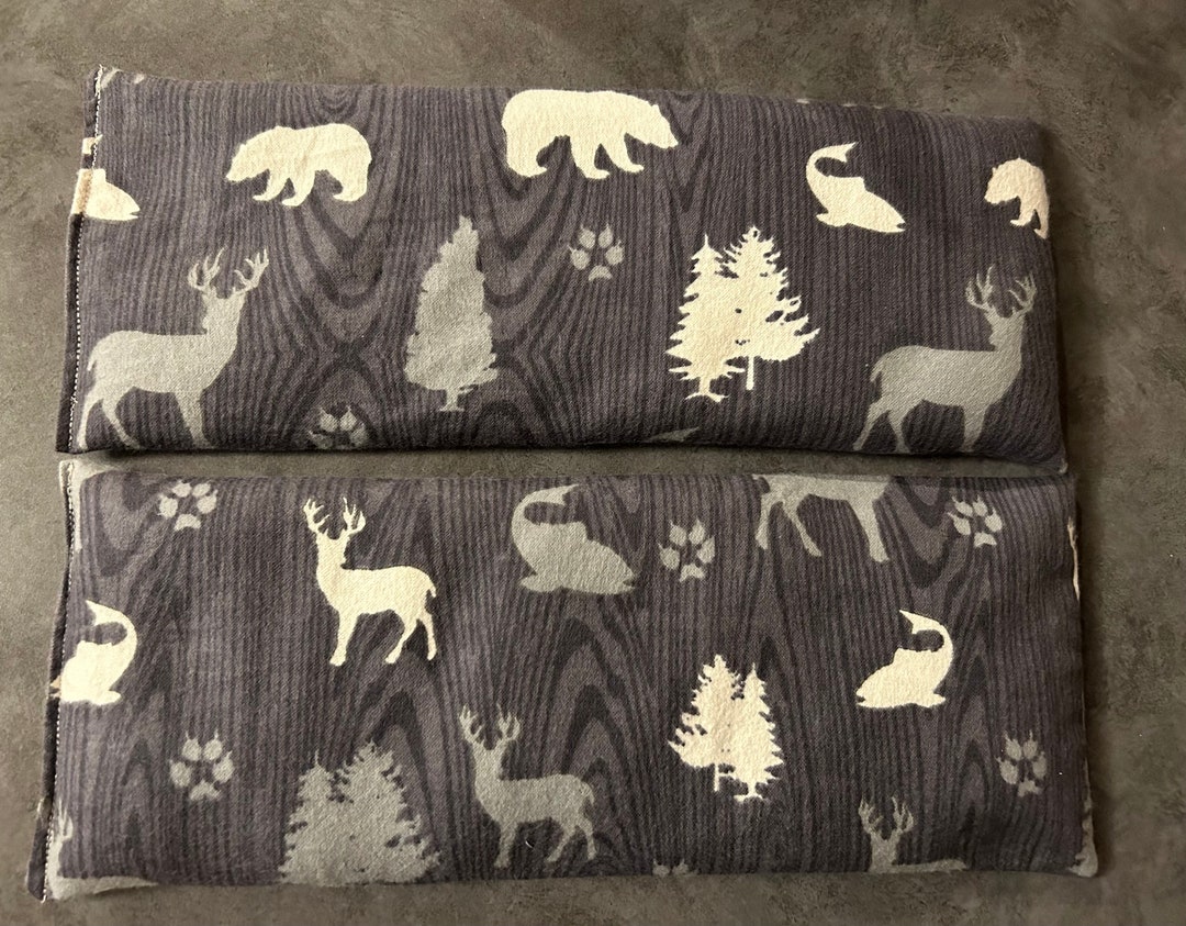 Microwavable Rice & Flaxseed Bag | Hot or Cold | Natural | Stress ...