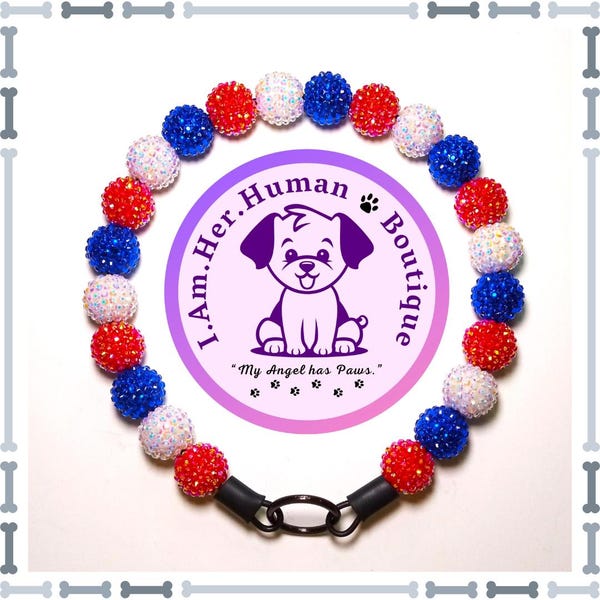 Beaded Dog Collar - Etsy