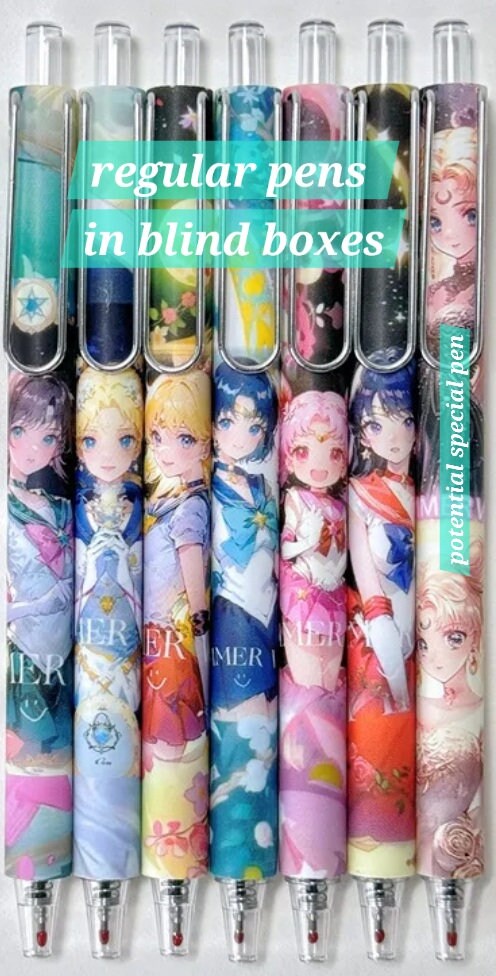 RESTOCKED Sailor Moon Sealed Blind Box Pen - Etsy