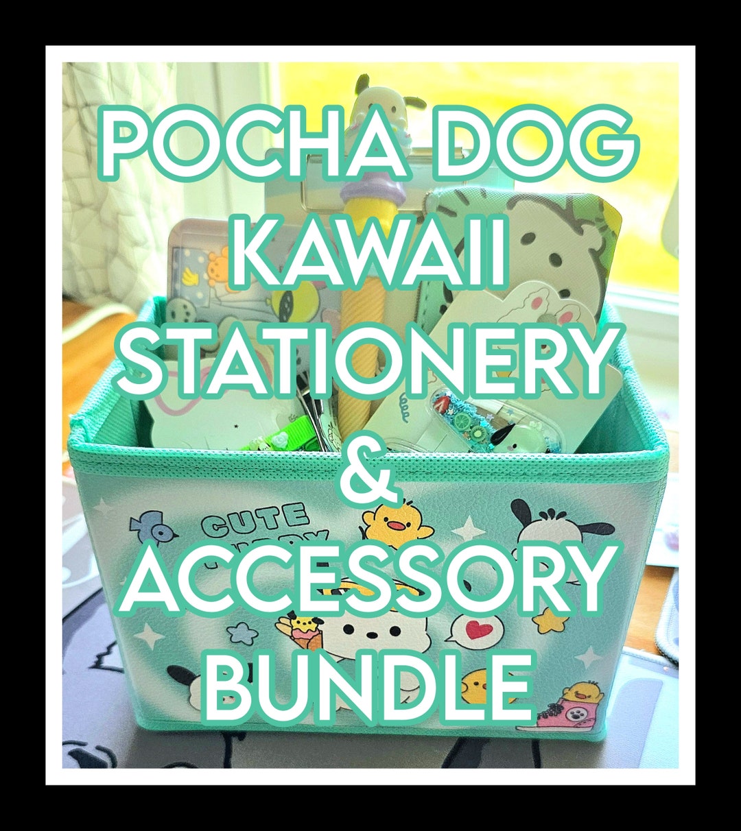 Pocha Dog Kawaii Stationery and Accessories Gift Box Bundle - Etsy