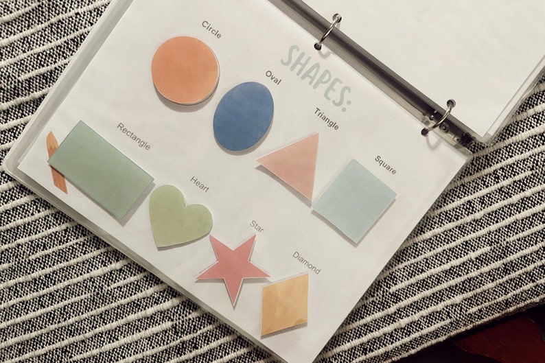Personalized Sensory Binders - Etsy