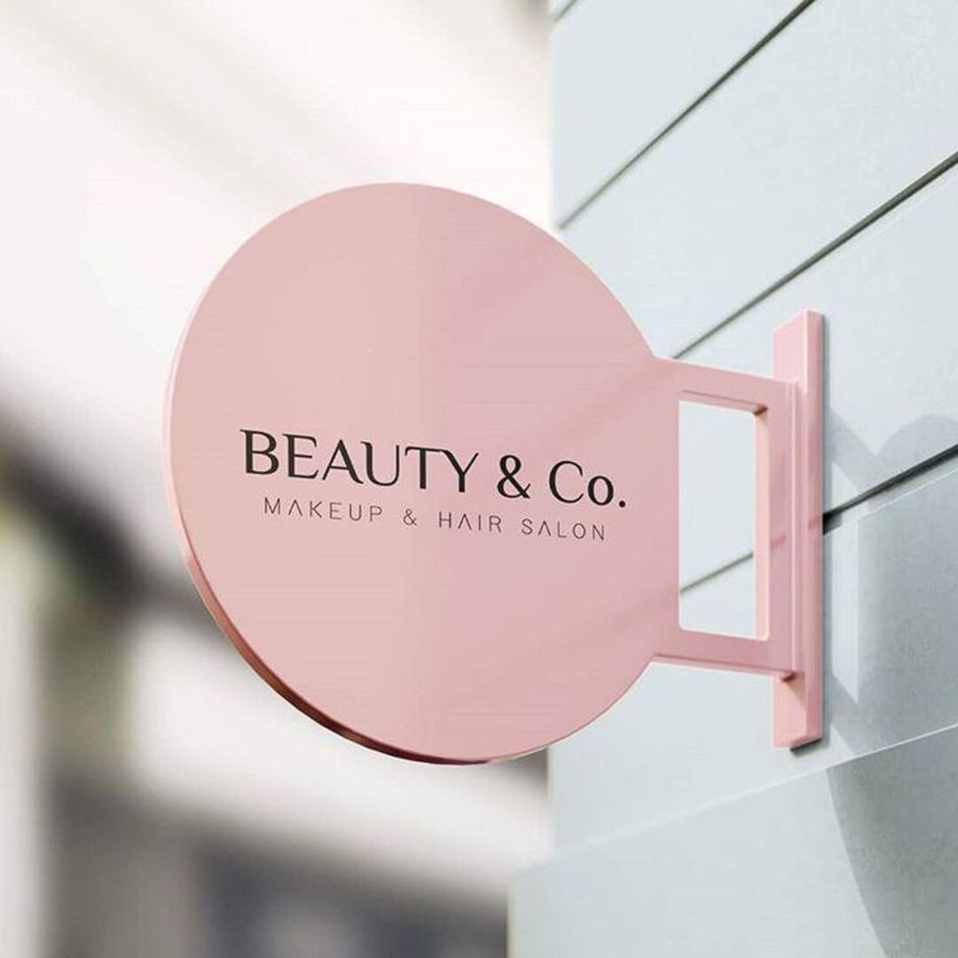 Business Blade Sign | Door Metal Sign, Small Business Shop Sign, Metal ...