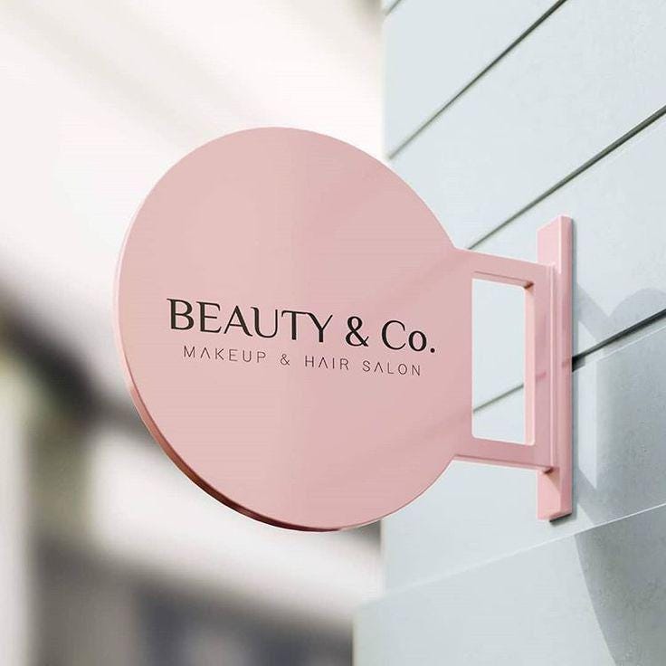 Business Blade Sign | Door Metal Sign, Small Business Shop Sign, Metal ...