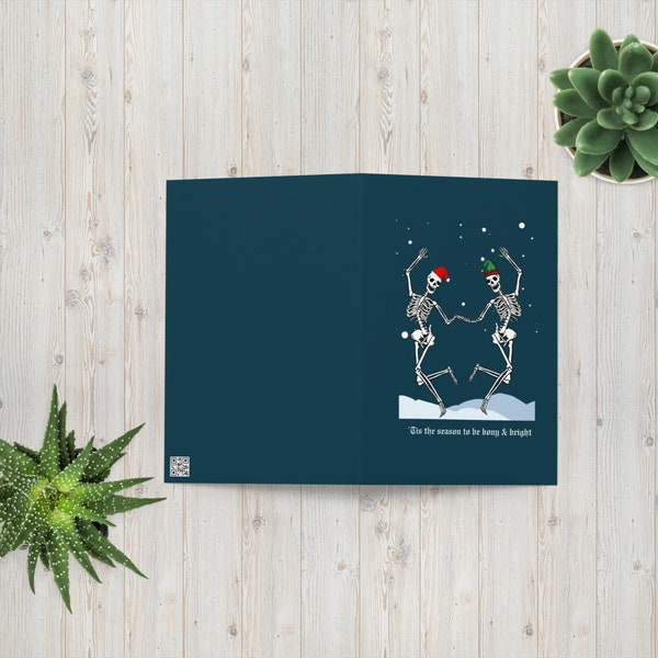 Skeleton Card - Etsy