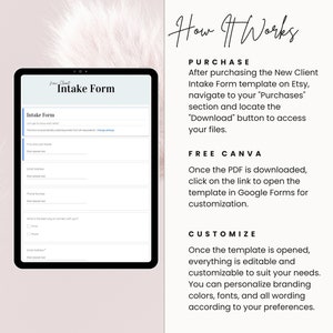 Tax Preparer New Client Intake Form Template - Printable & Digital ...
