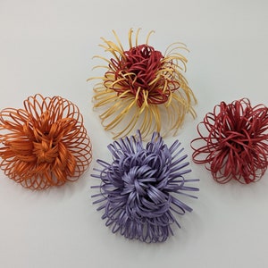 3D Quilling Flower Connected Fringe Paper Kit - Etsy