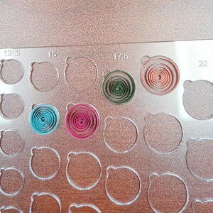 Quilling Circle Template Mold: 2.5mm Increments - Etsy