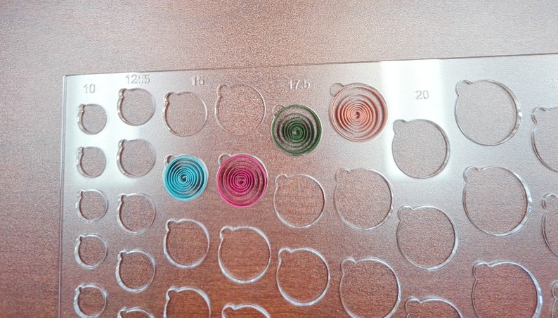 Quilling Circle Template Mold - Etsy