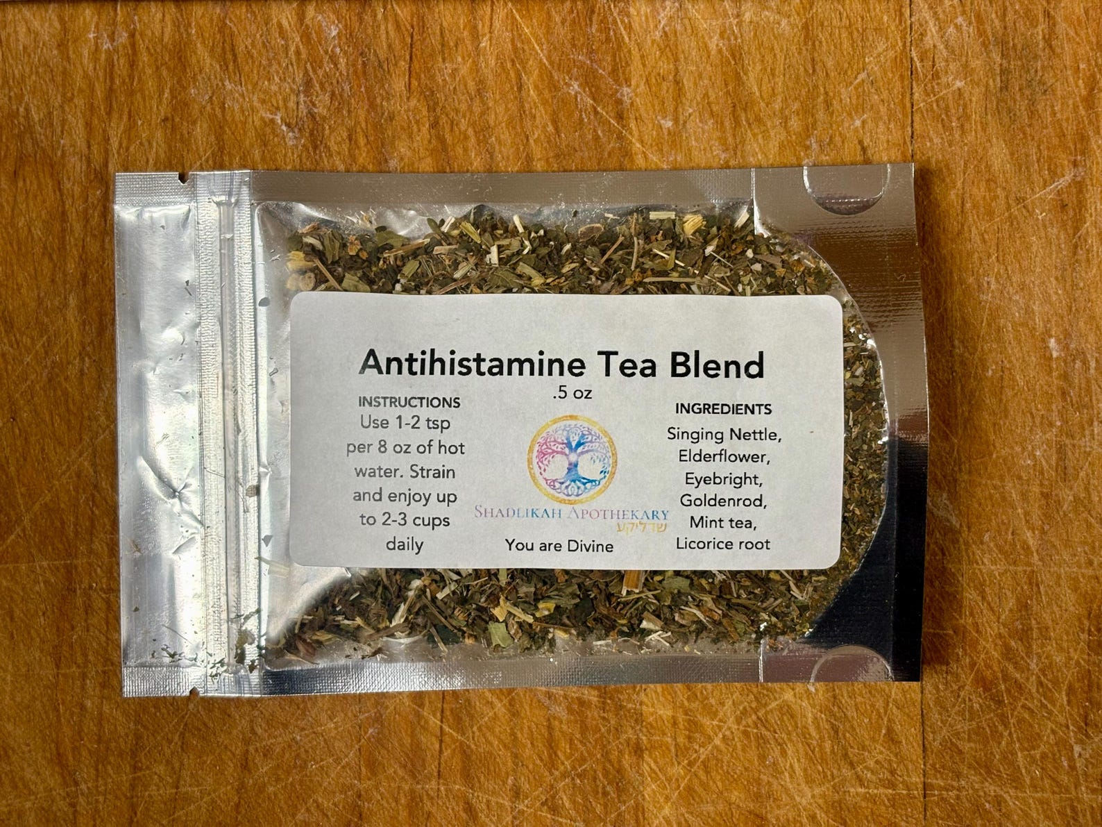 Herbal Tea Blend for Seasonal Support - Antihistamine Formula - Etsy